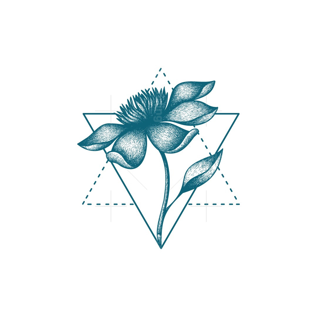 Sacred Flower Geometry Logo | Scalebranding