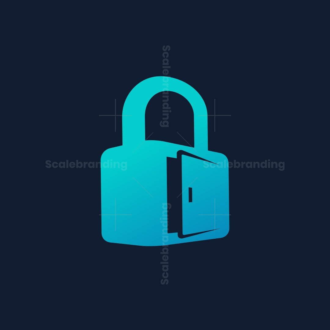 Safety Padlock Locker Logo | Scalebranding