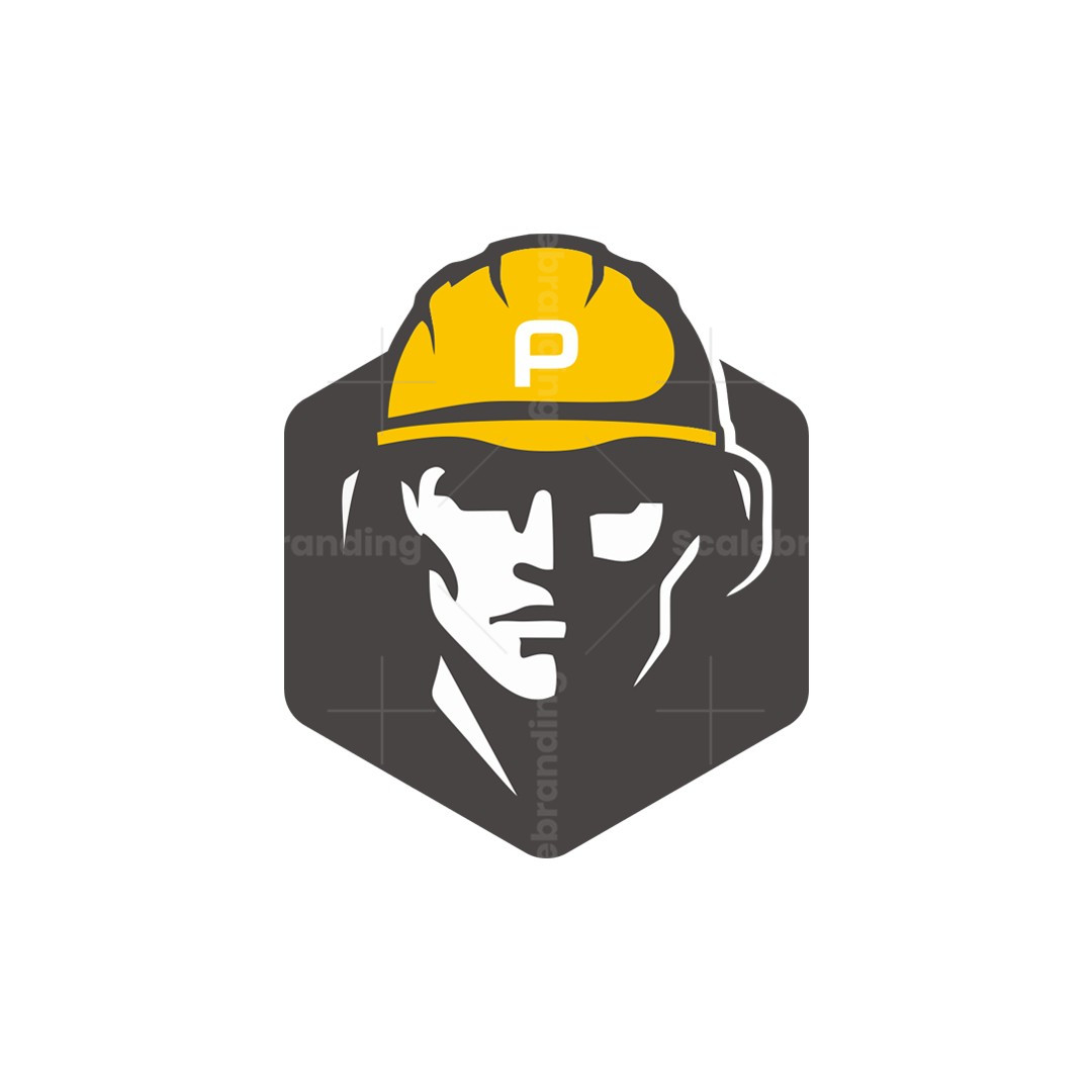 Worker Helmet Logo