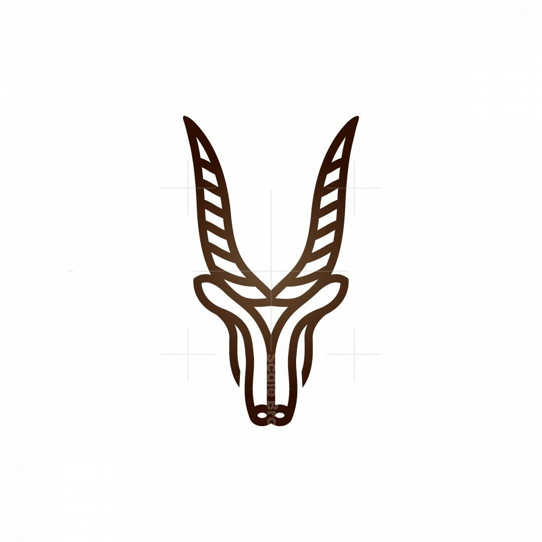 Saiga Antelope Logo | Scalebranding