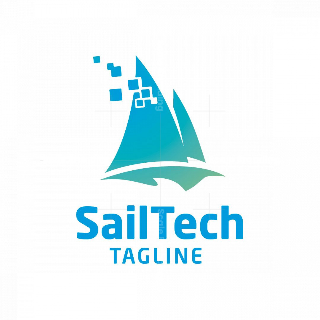 Sail Tech Digital Boat Logo | Scalebranding