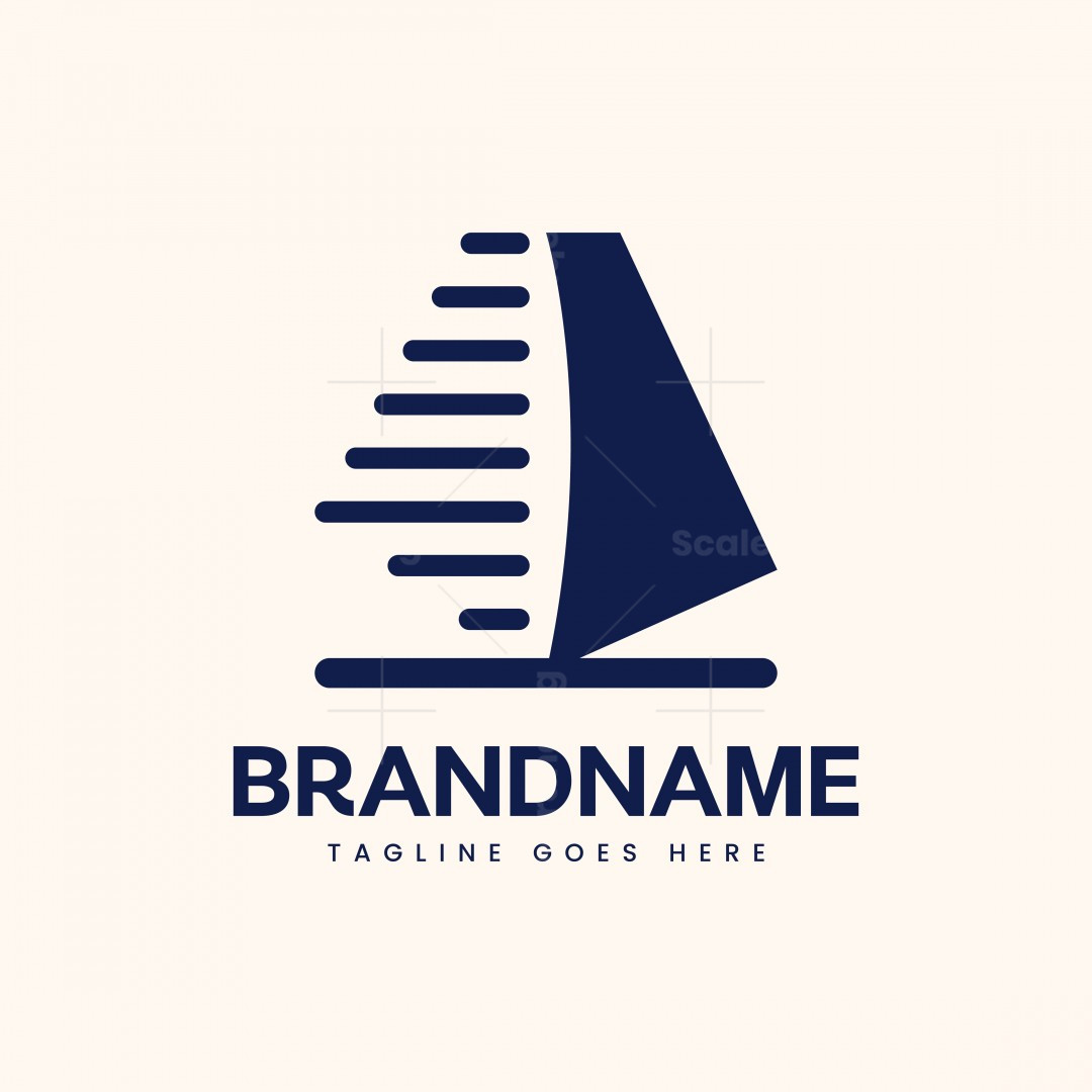 Sailboat Data Logo | Scalebranding