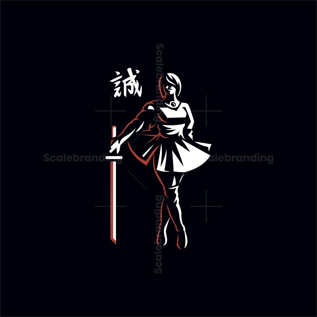 Samurai Woman Logo | Scalebranding
