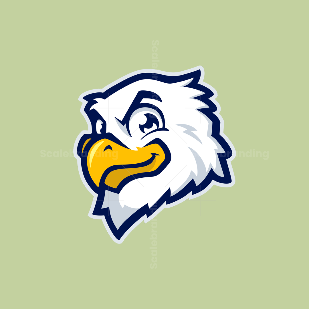 Eagle Head Mascot Clipart