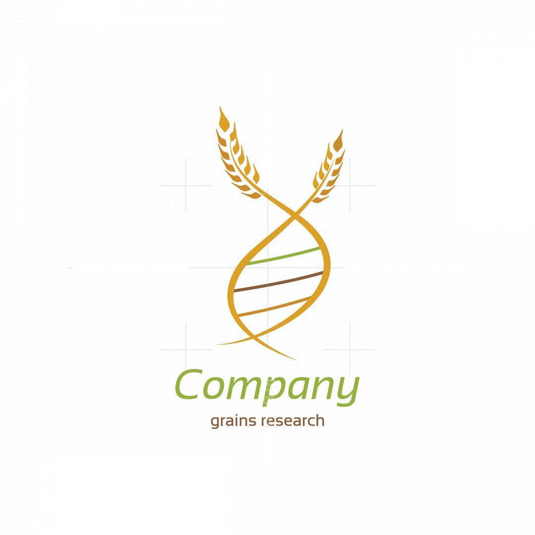 Science Field Grains Research Logo | Scalebranding