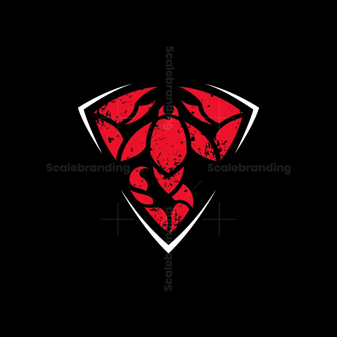 Scorpion Shield Logo | Scalebranding