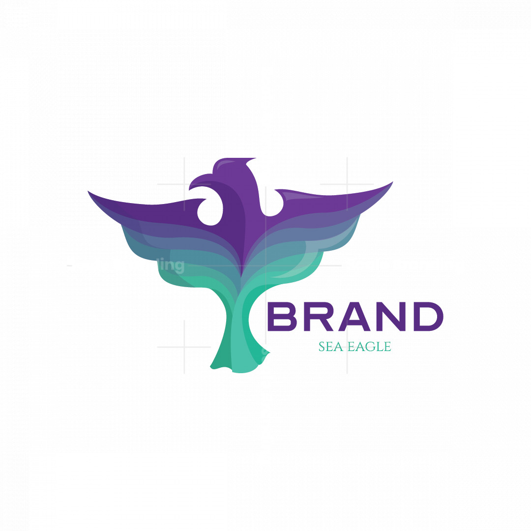 Sea Eagle Symbol Logo | Scalebranding