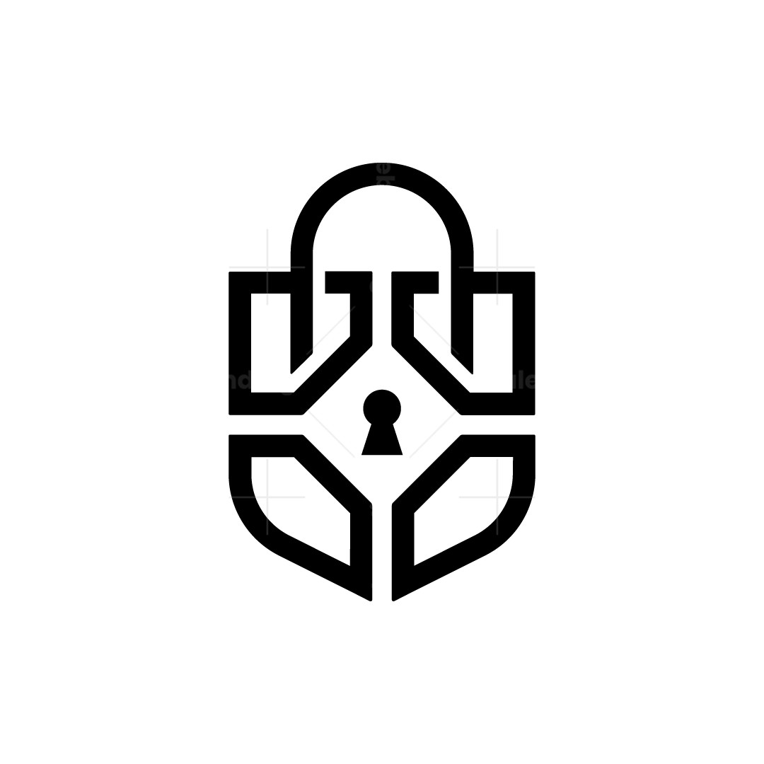 Security Padlock Logo | Scalebranding