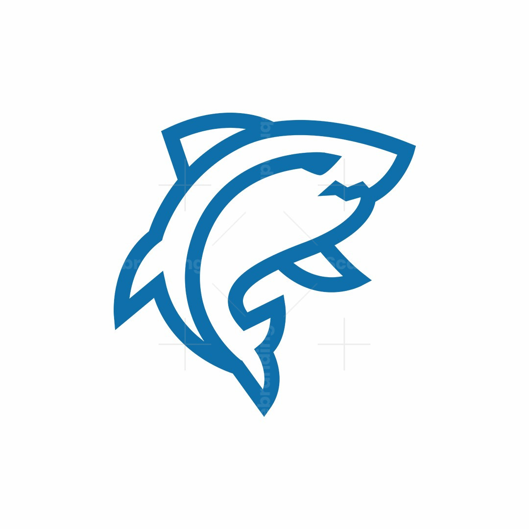 Shark Logomark | Scalebranding