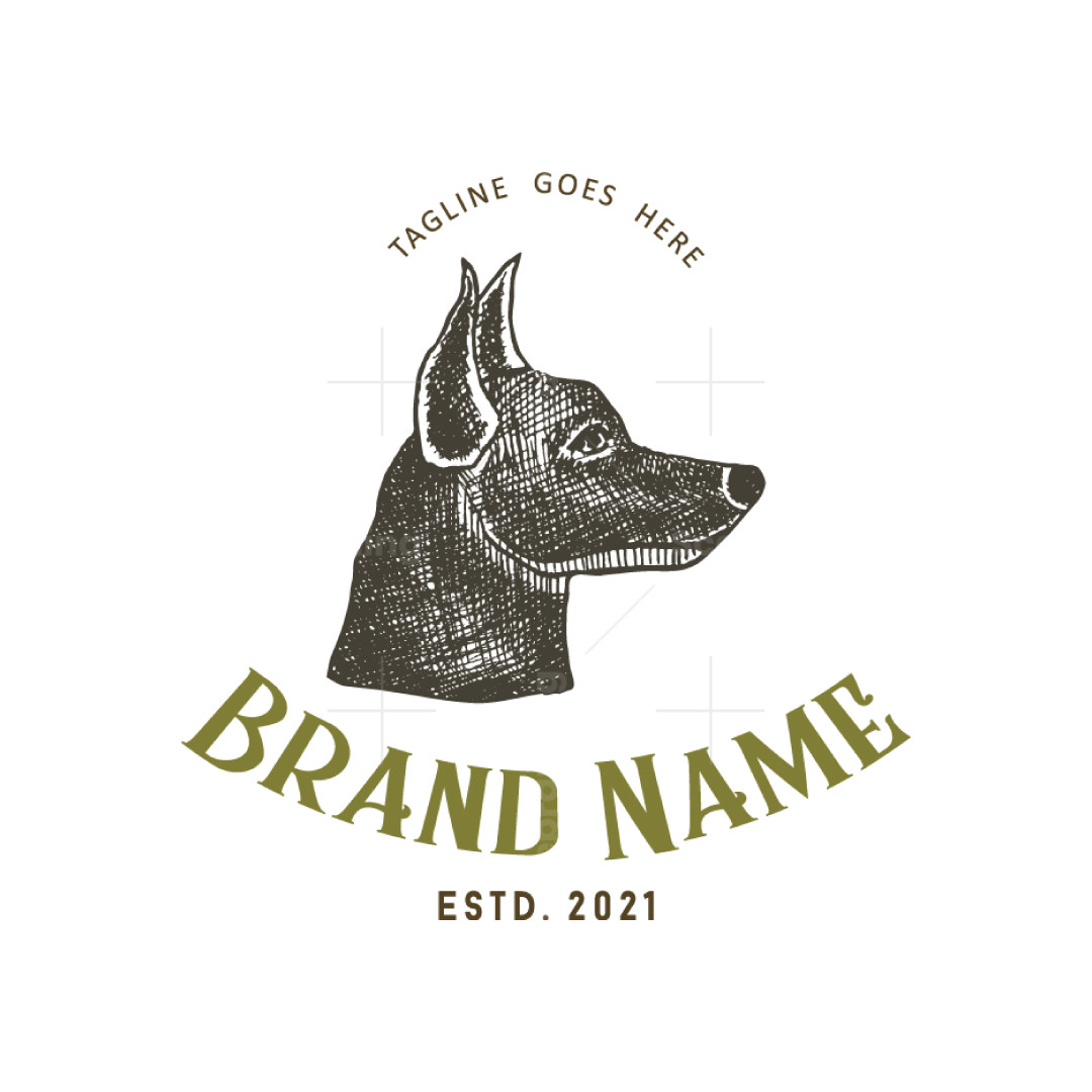 Sharp Dog Logo | Scalebranding