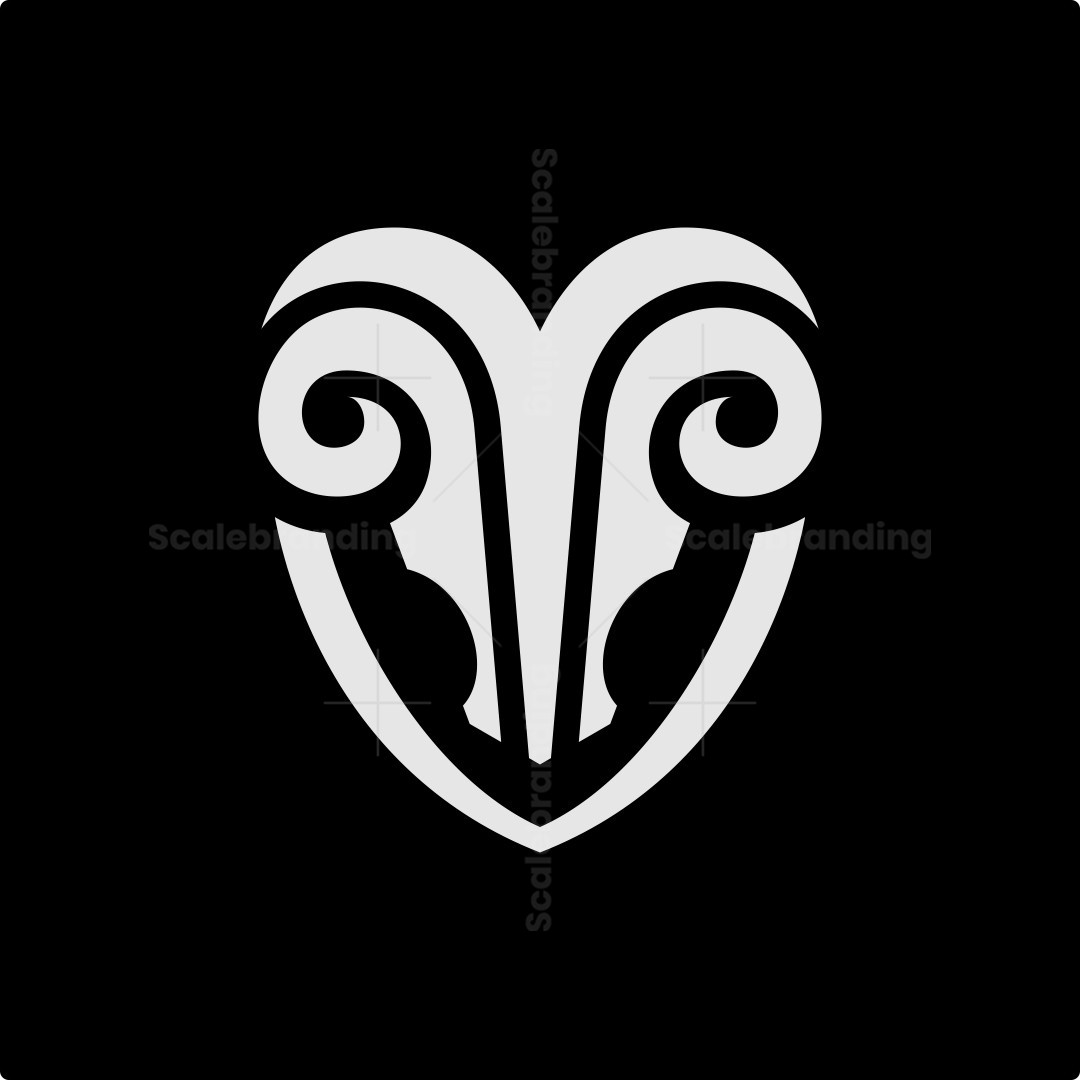 Shield Ram Head Logo | Scalebranding