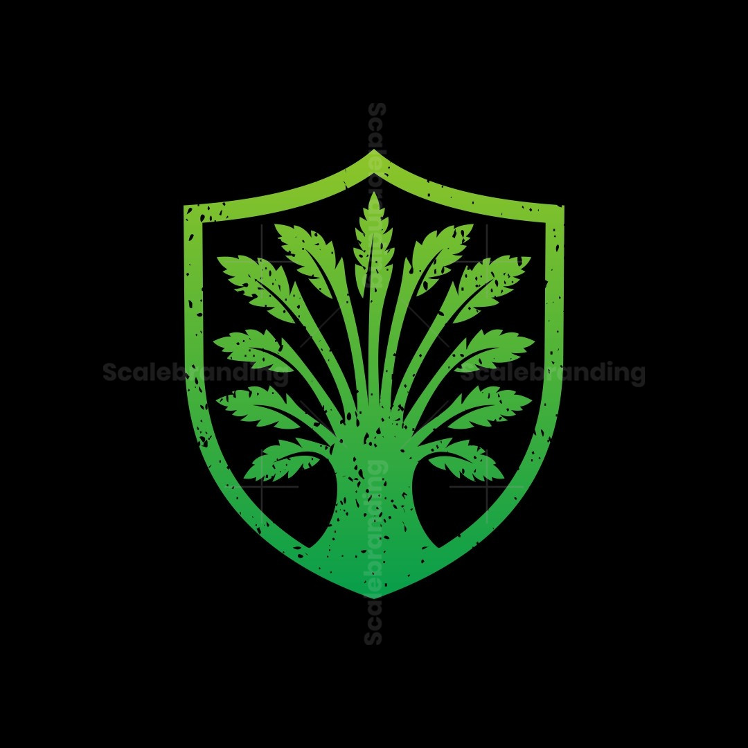 Shield Tree Oak Logo | Scalebranding