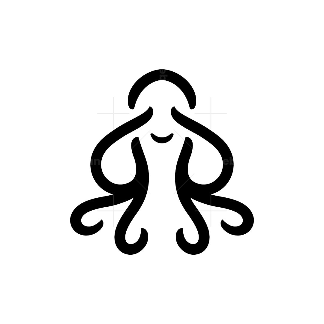 Shy Octopus Logo | Scalebranding