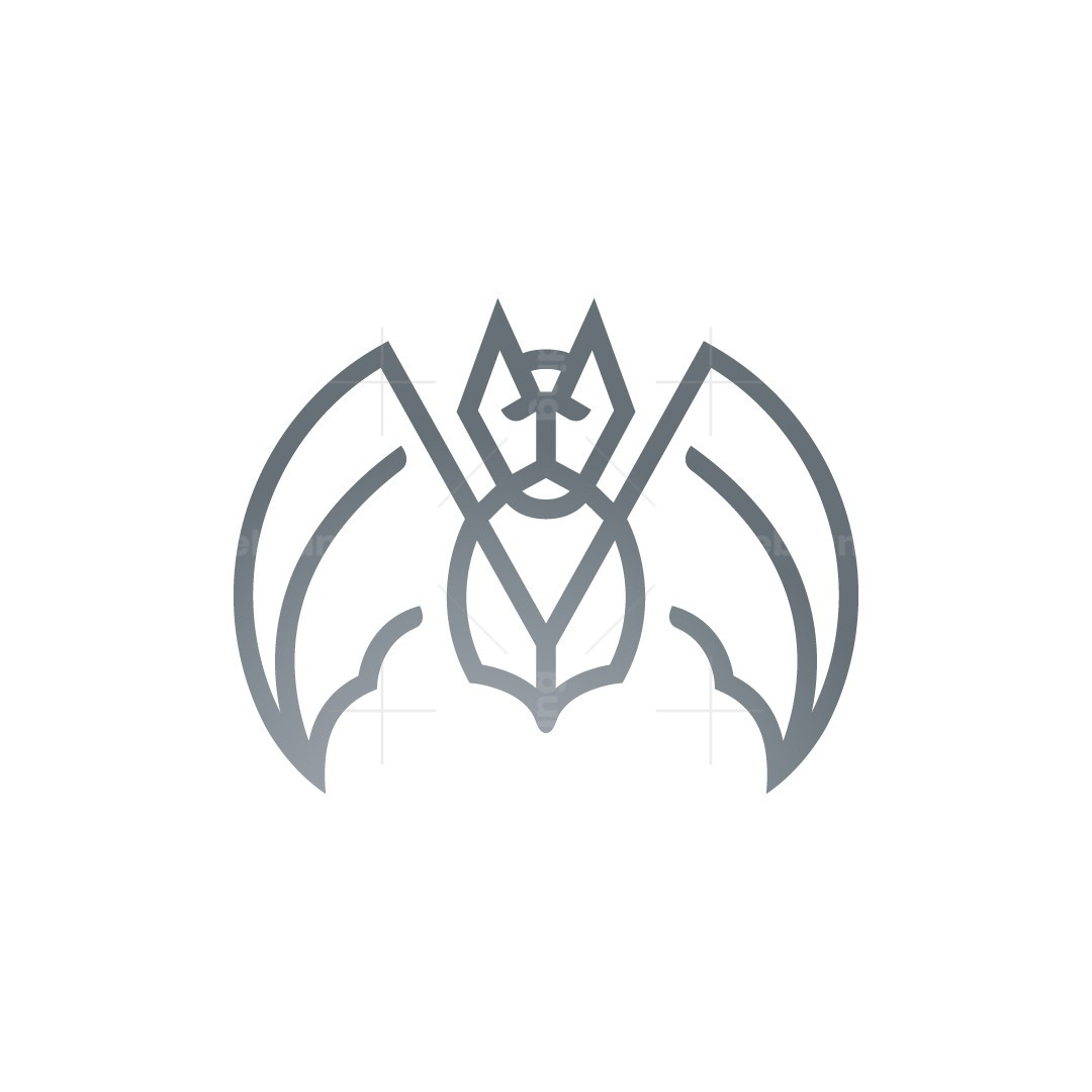 Silver Bat Logo | Scalebranding