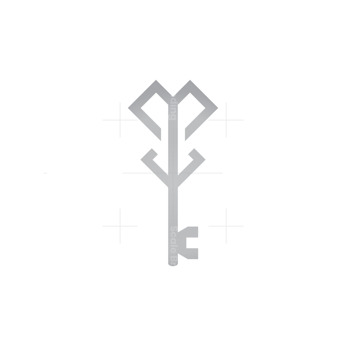 Silver Key Logo | Scalebranding