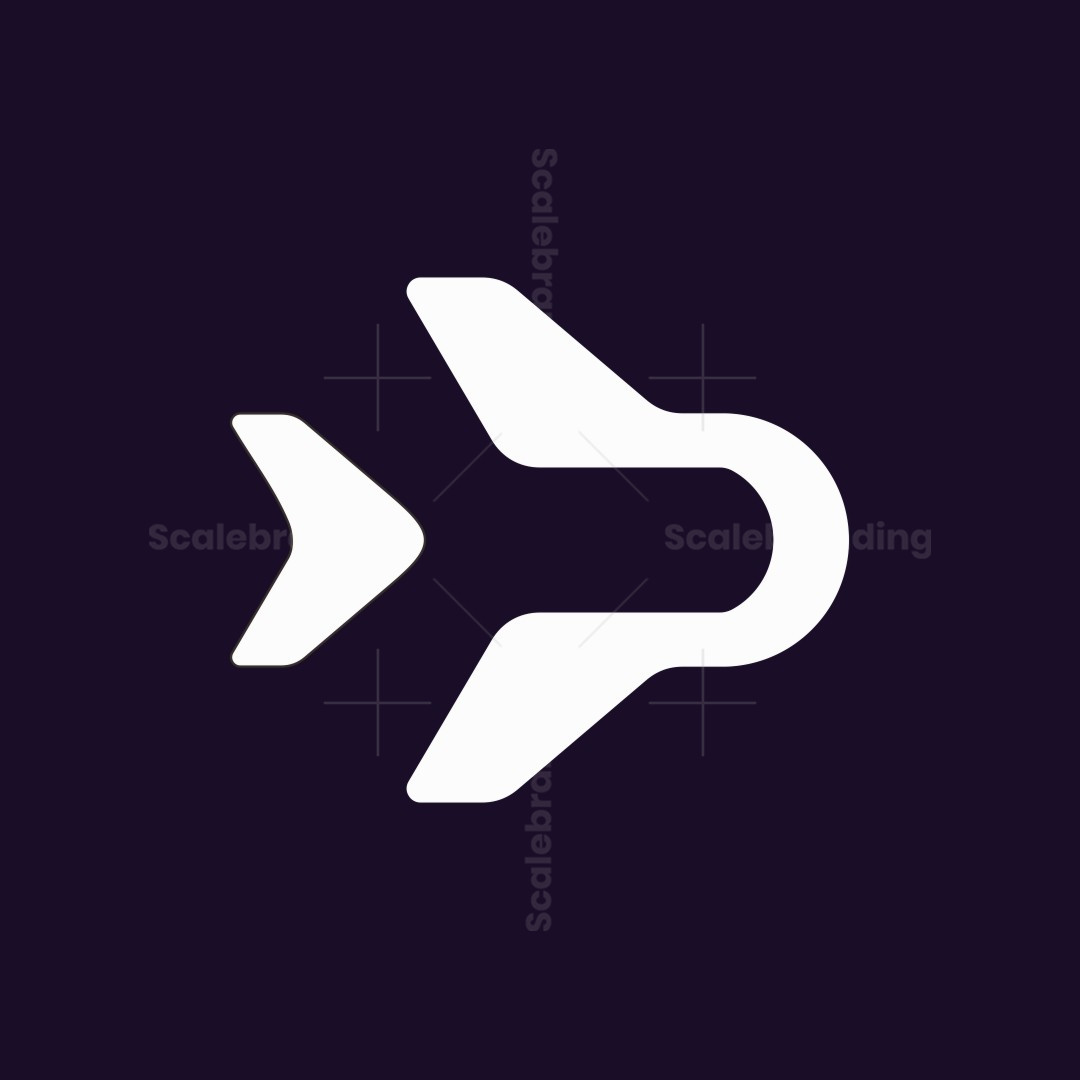 simple airplane logo | Scalebranding