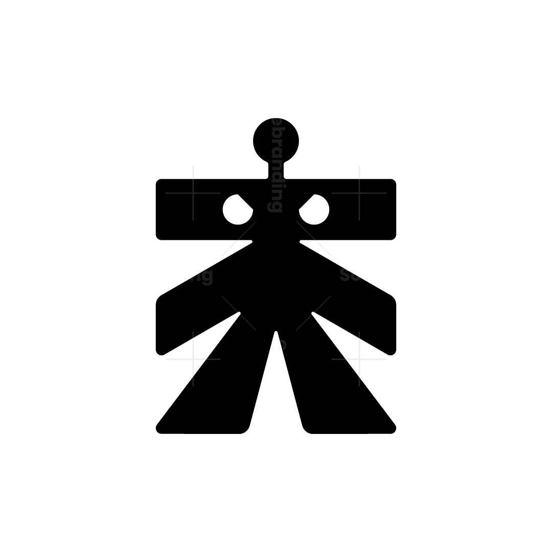 Simple Angry Robot Logo | Scalebranding