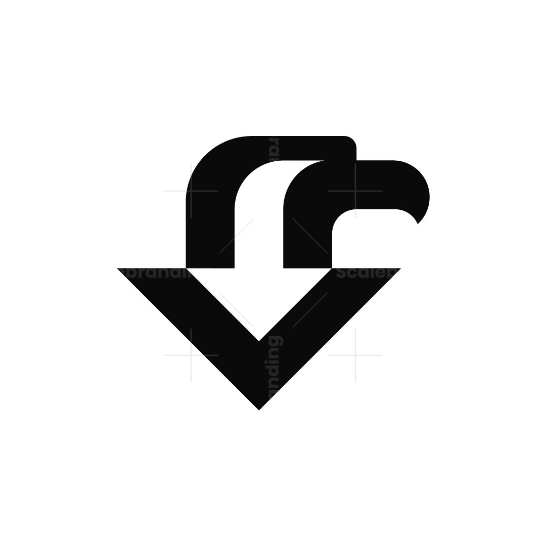 Simple Eagle Arrow Logo | Scalebranding