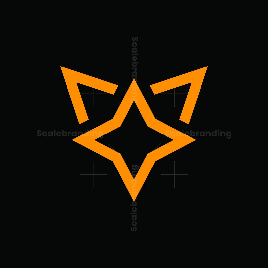 T Inside Star Logo Letter T Star Logo Branition