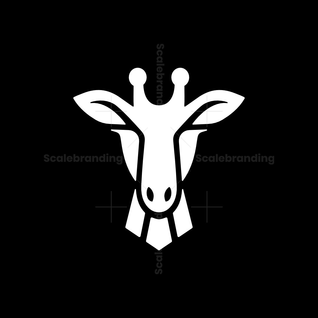 Simple Giraffe head logo | Scalebranding