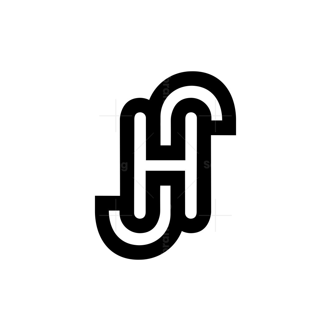 simple Hs Sh logo | Scalebranding