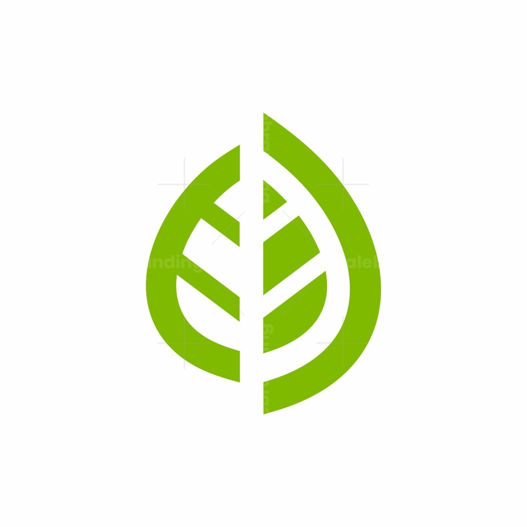 Simple Leaf Logo | Scalebranding