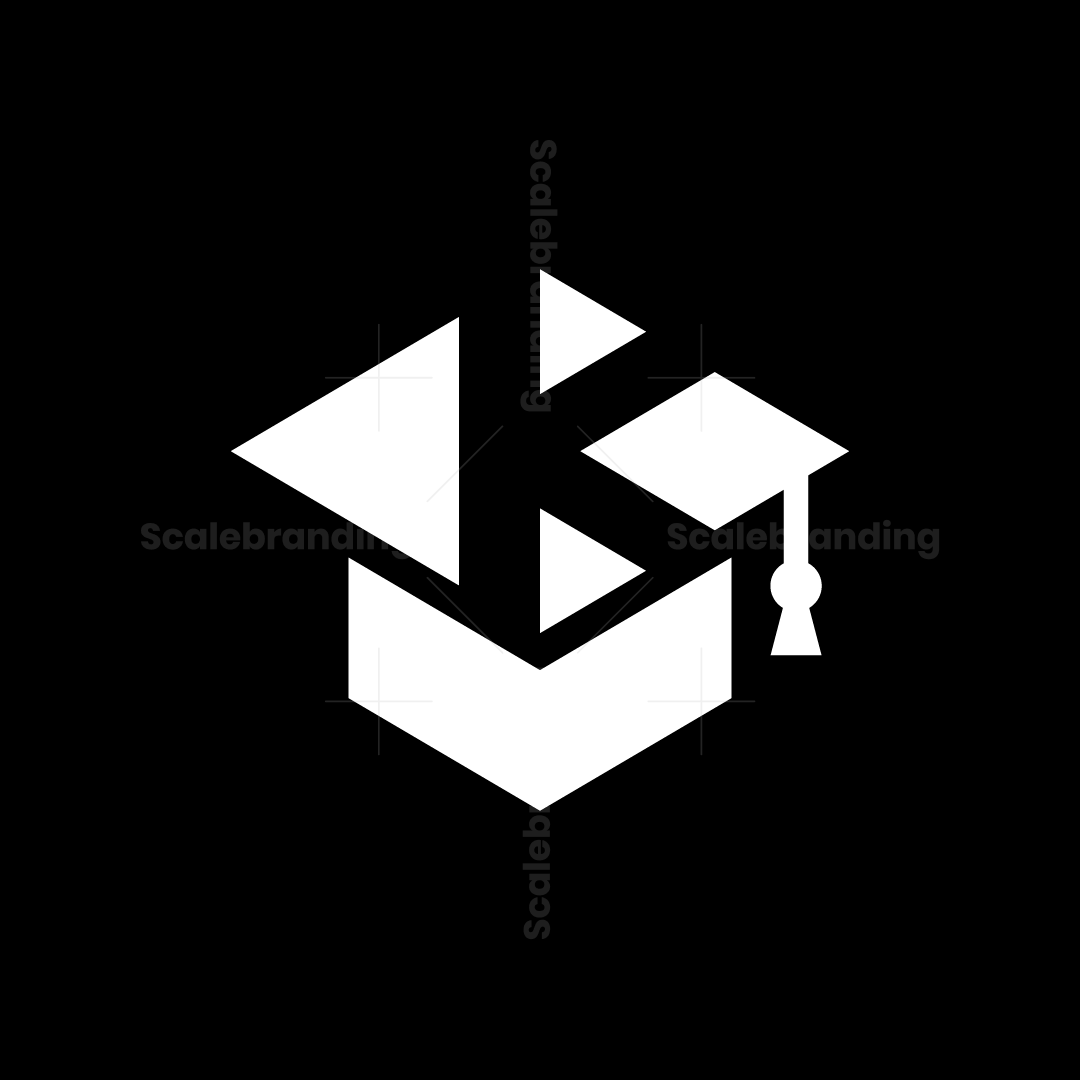 Simple Letter K Education Logo | Scalebranding