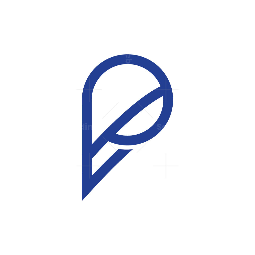 Simple Letter P Logo | Scalebranding