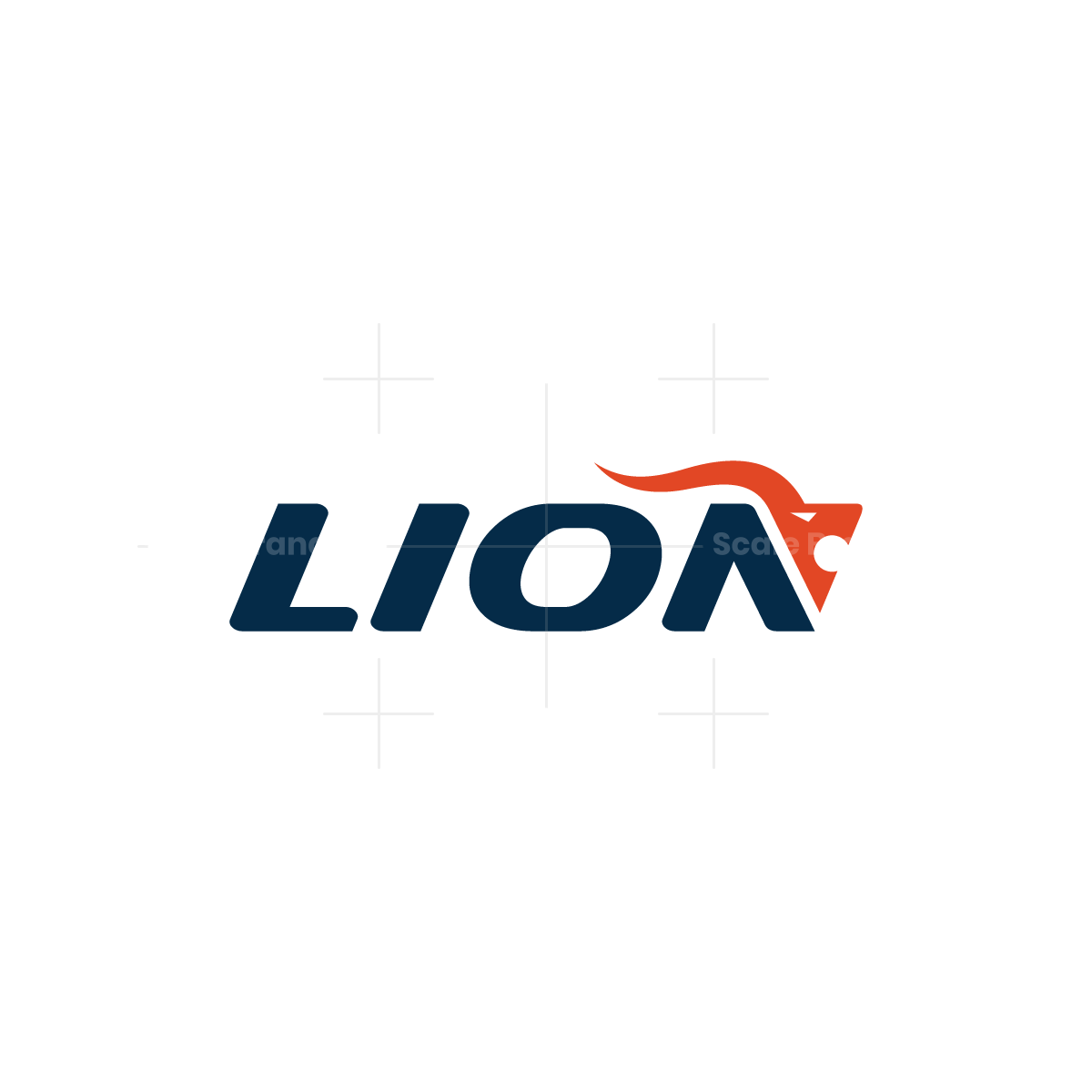 Simple Lion Logo