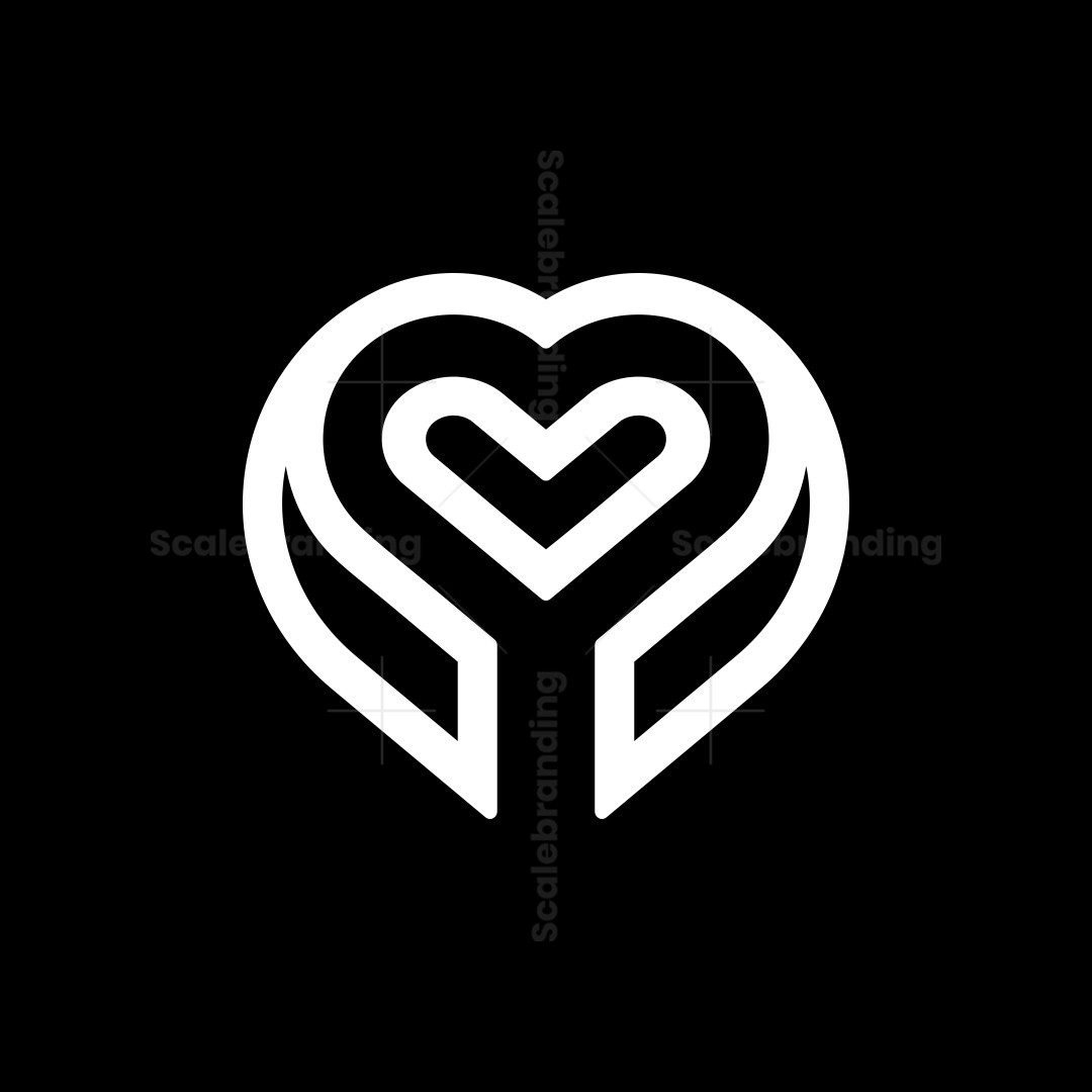 Love Black And White Logo I Love You Poster | Tijdloze Zwart Wit