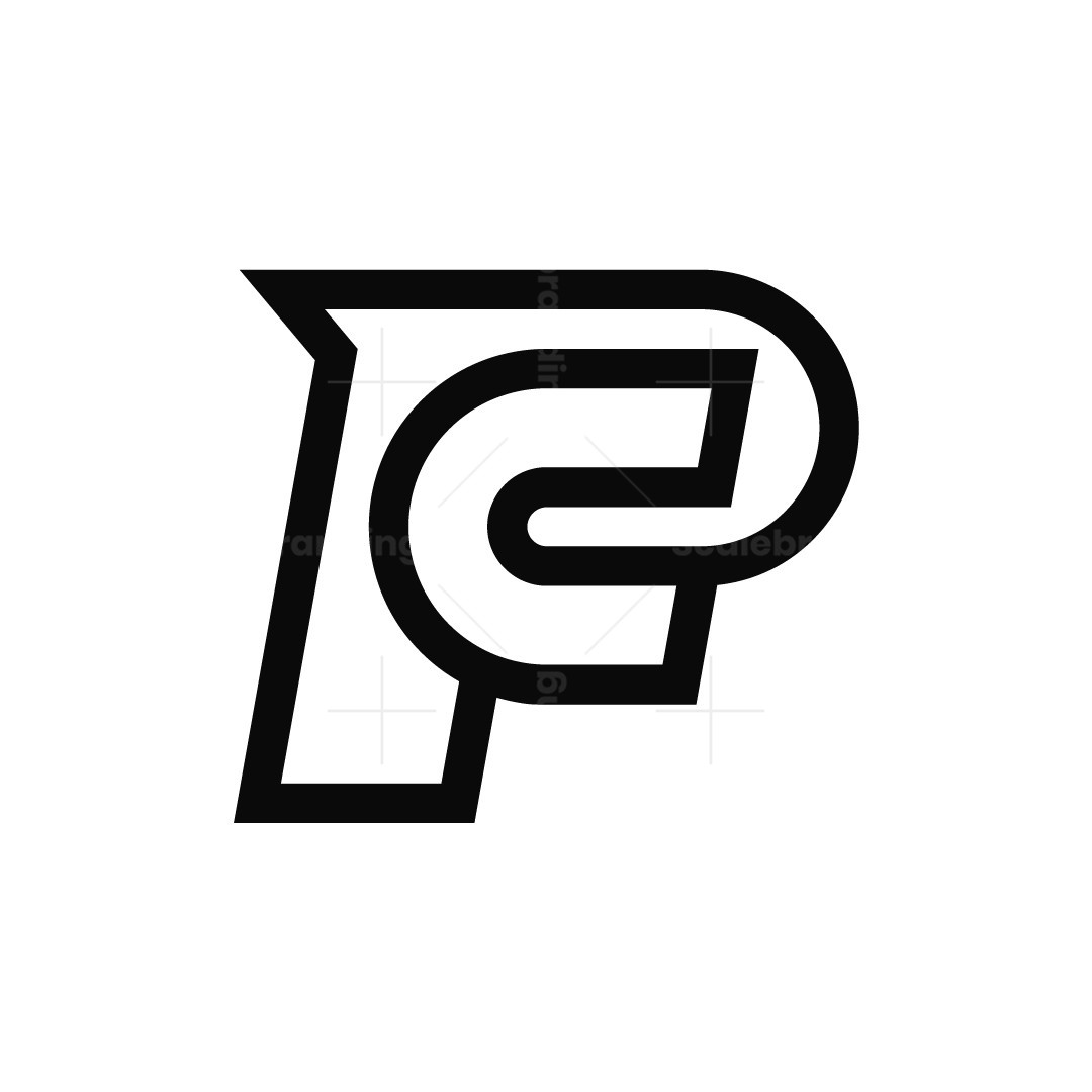 Simple PC CP Monogram Logo | Scalebranding