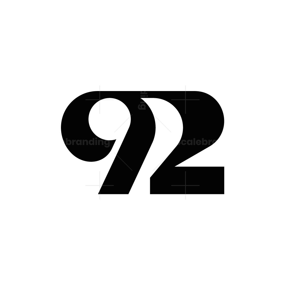 Simple R Or 92 Logo | Scalebranding
