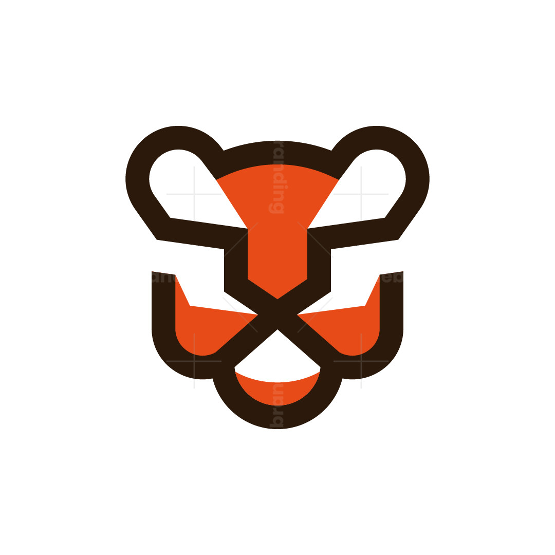 Simple Tiger Head Logo | Scalebranding