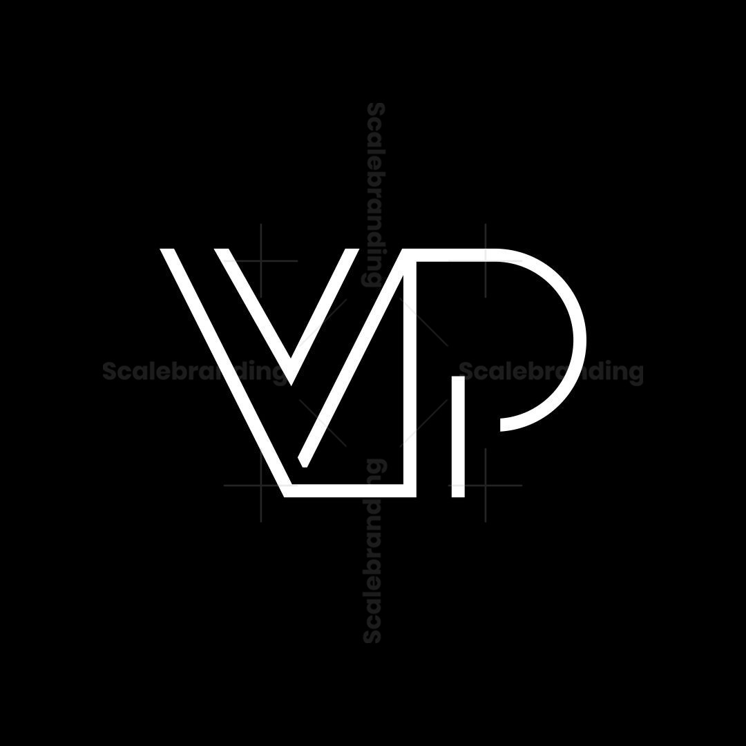 Simple VP Initial Logo | Scalebranding