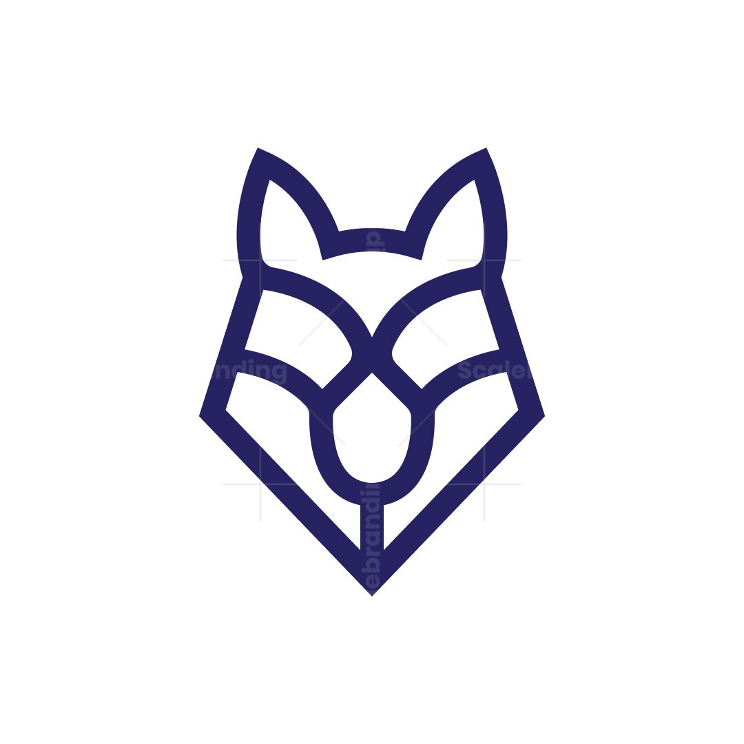 Simple Wolf Logo | Scalebranding