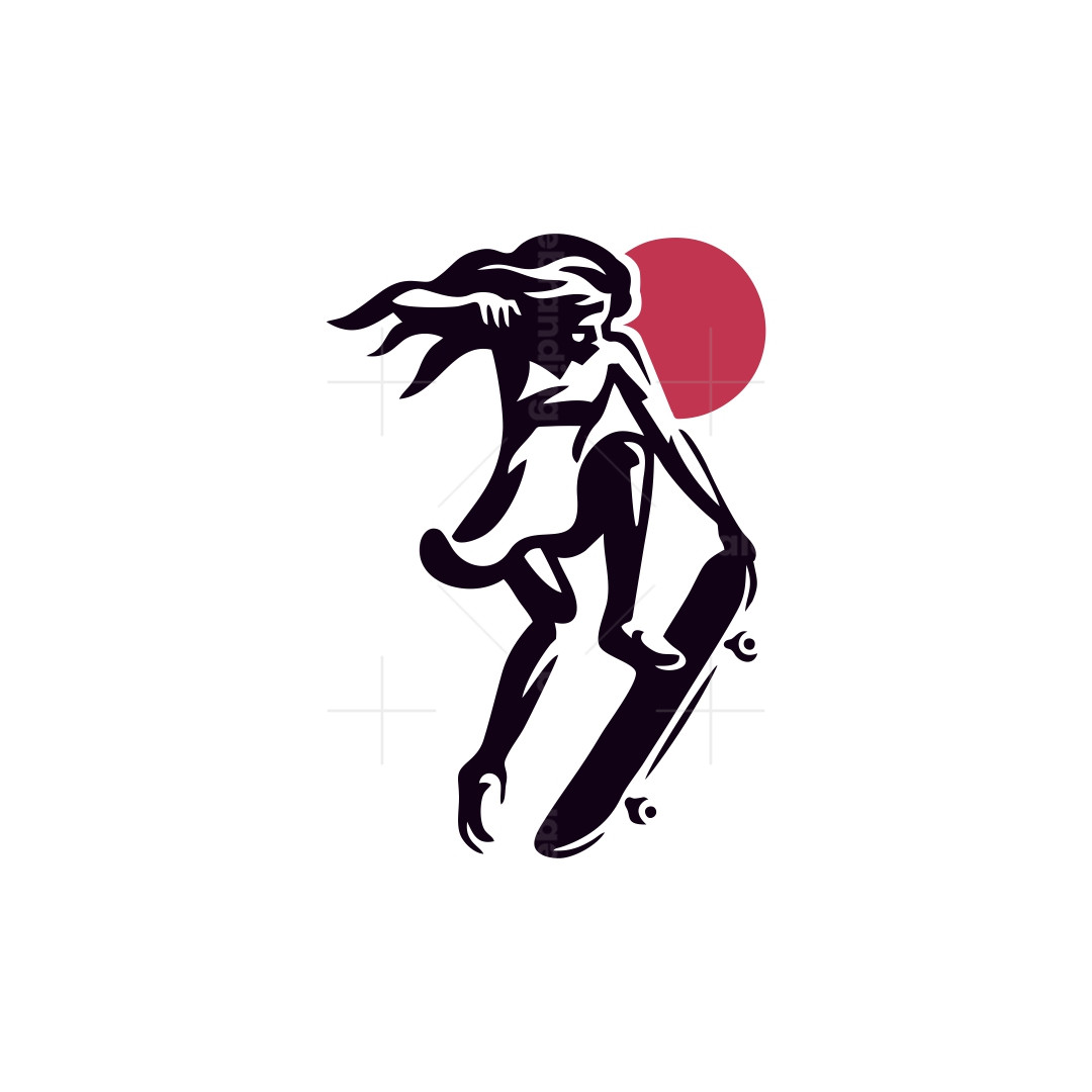 Skateboard Logos Mädchen