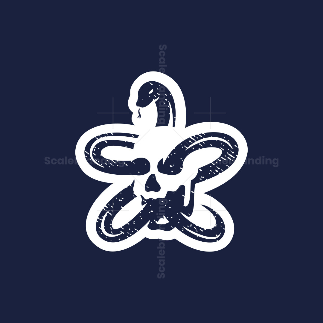 Skull And Snake Logo | Scalebranding