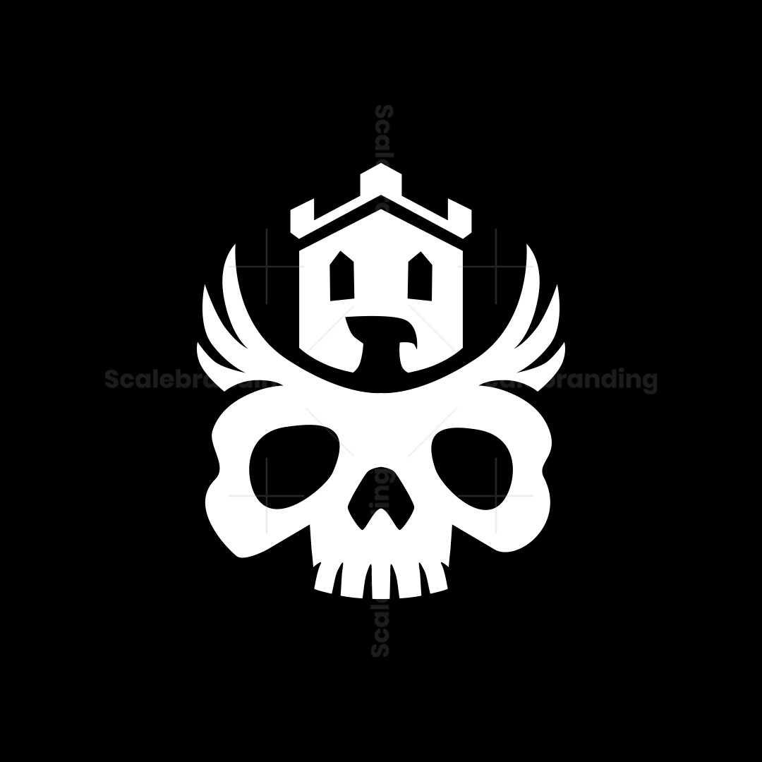 Skull Castle Eagle Logo | Scalebranding