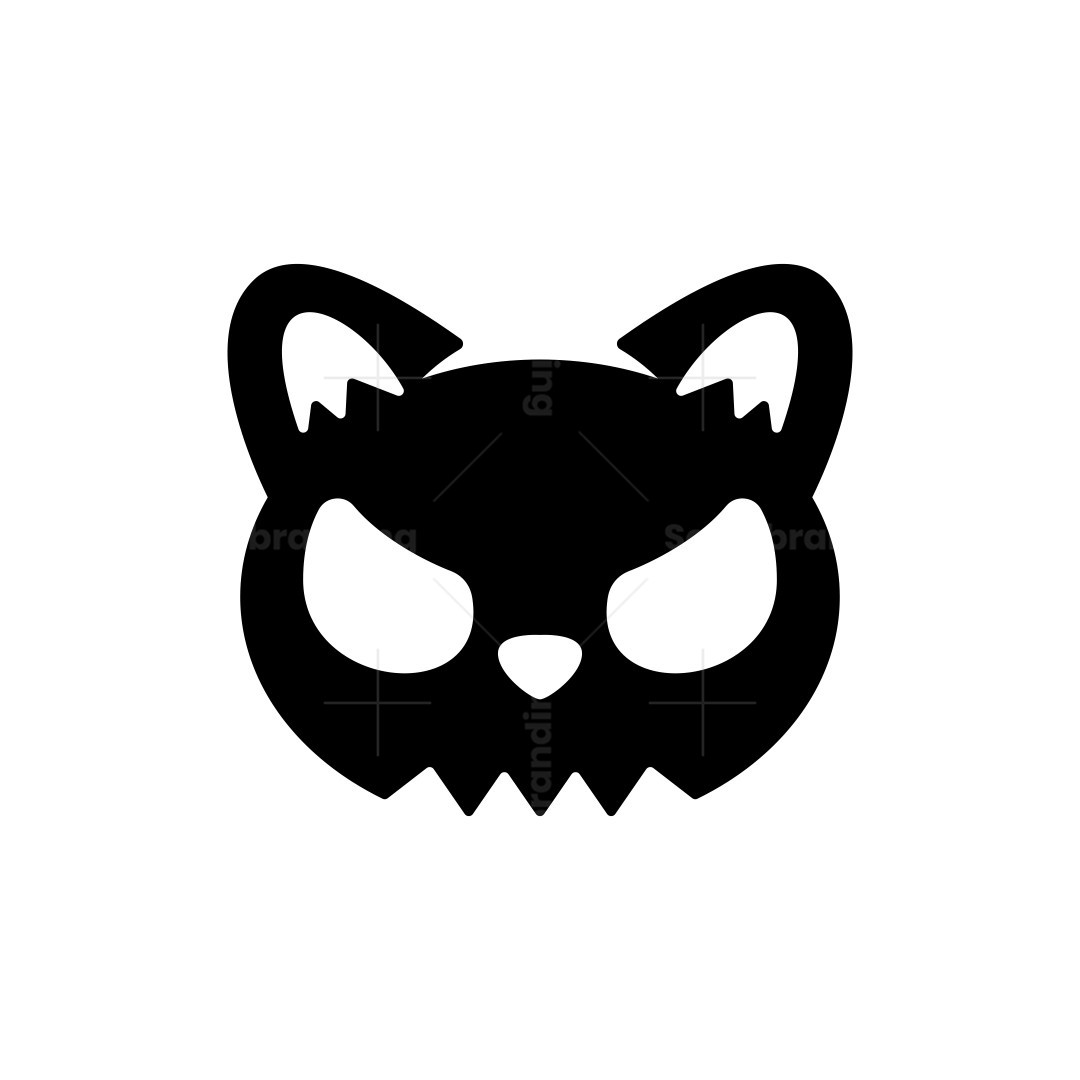 Skull Cat Face Logo | Scalebranding