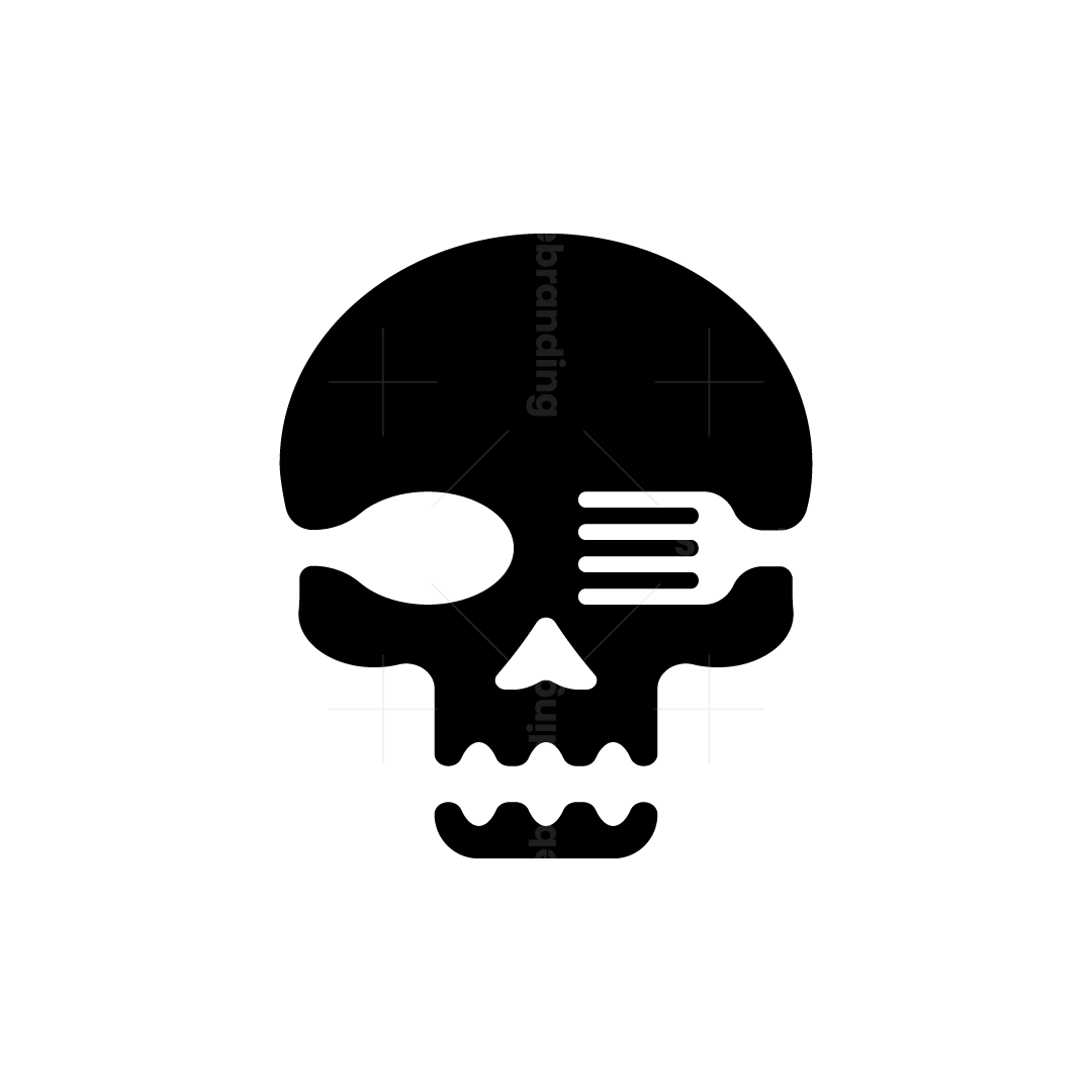 Skull Catering Restaurant Modern Logo | Scalebranding