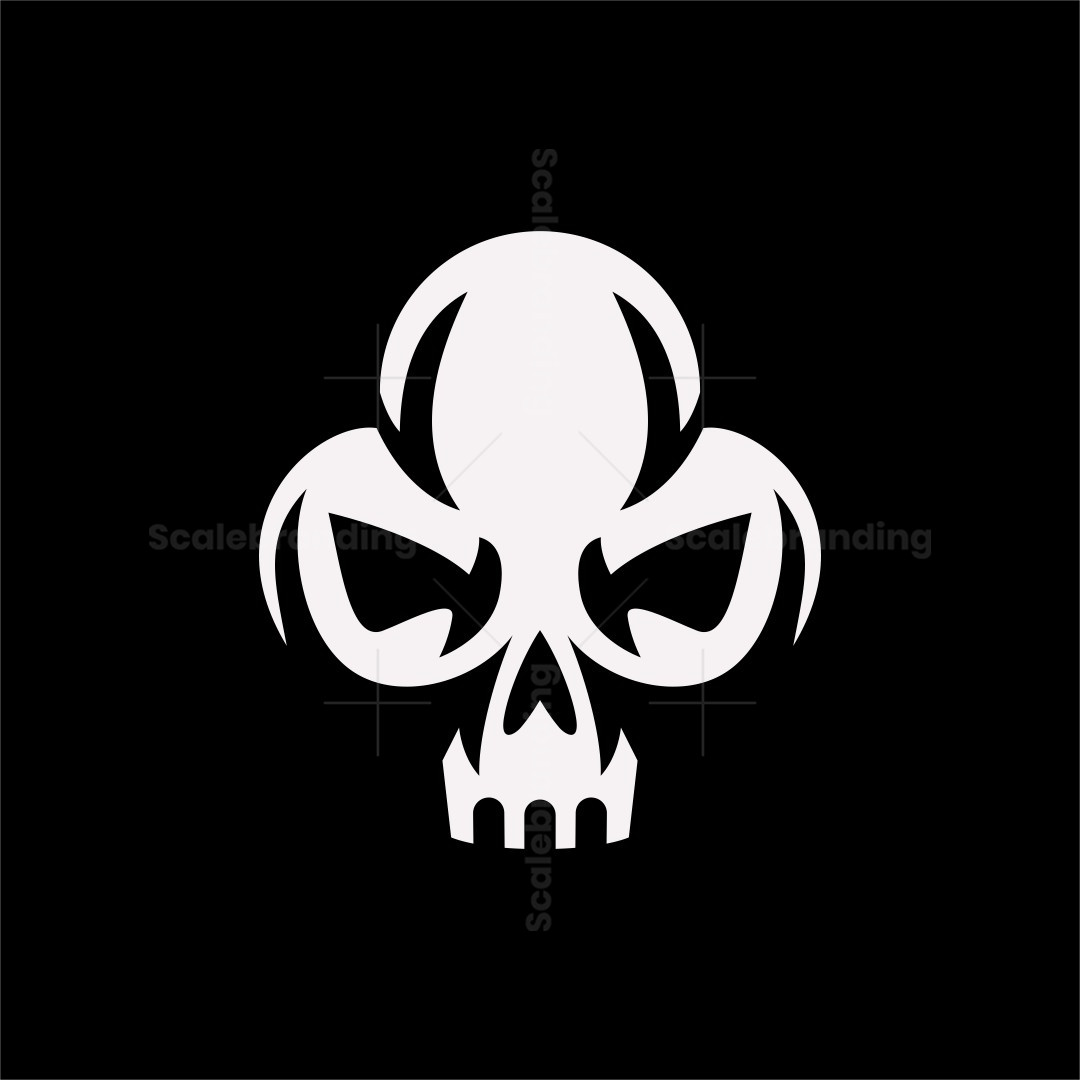Skull Cloud Ace Logo | Scalebranding