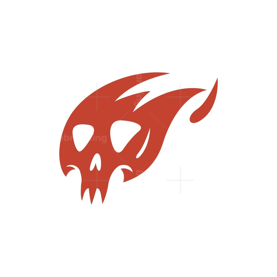 Skull Fire Logo | Scalebranding