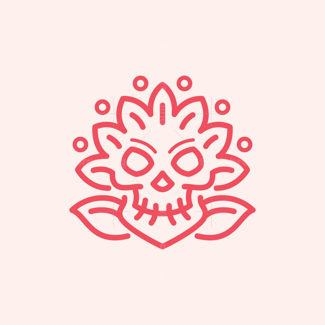 Skull Leaf Logo | Scalebranding