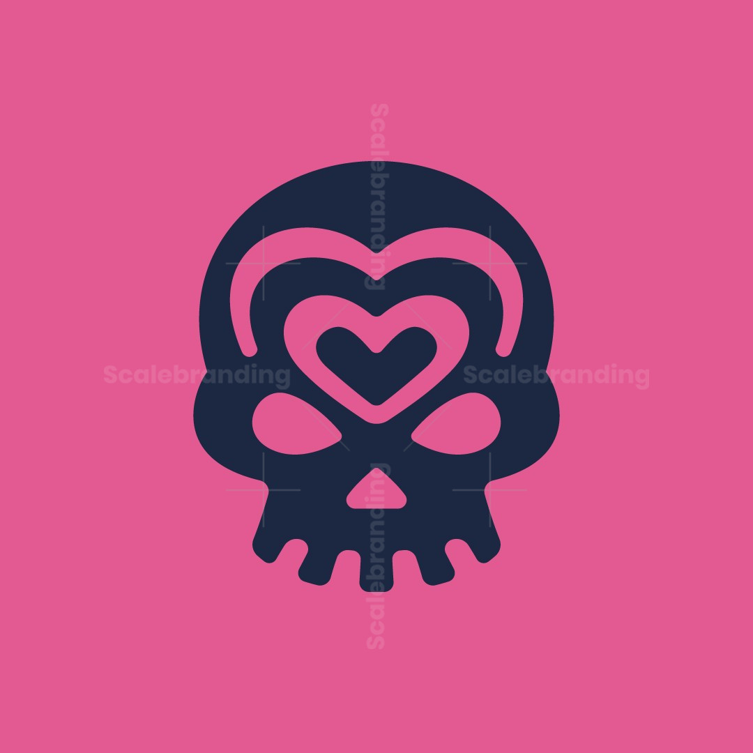 Skull Love Logo | Scalebranding