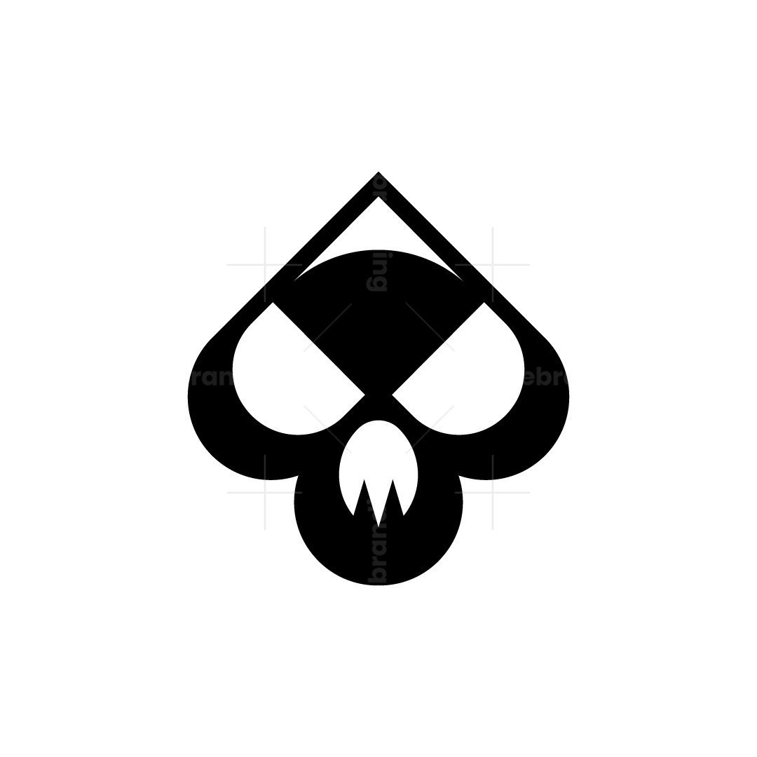 Skull Spade Logo | Scalebranding