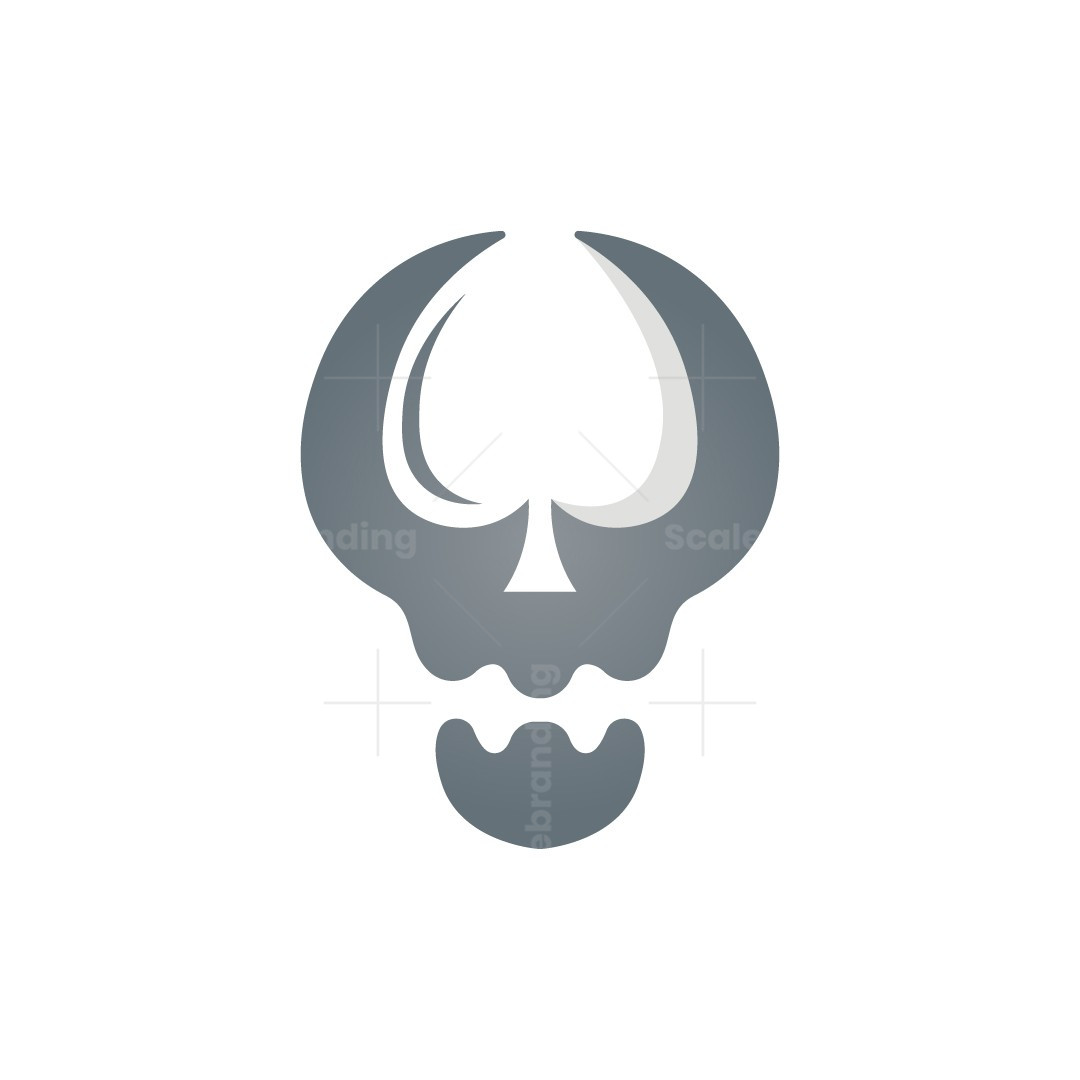 Skull Spade Logo | Scalebranding