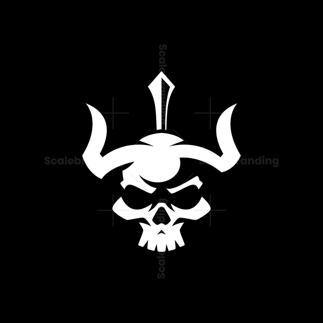 Skull Trident Logo | Scalebranding