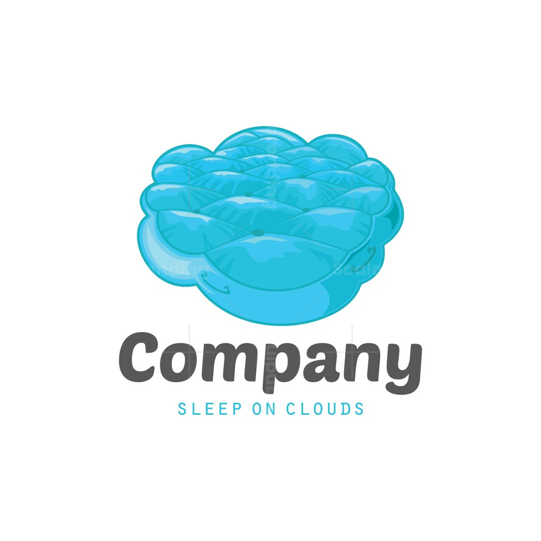 Sky Cloud Mattress Logo | Scalebranding