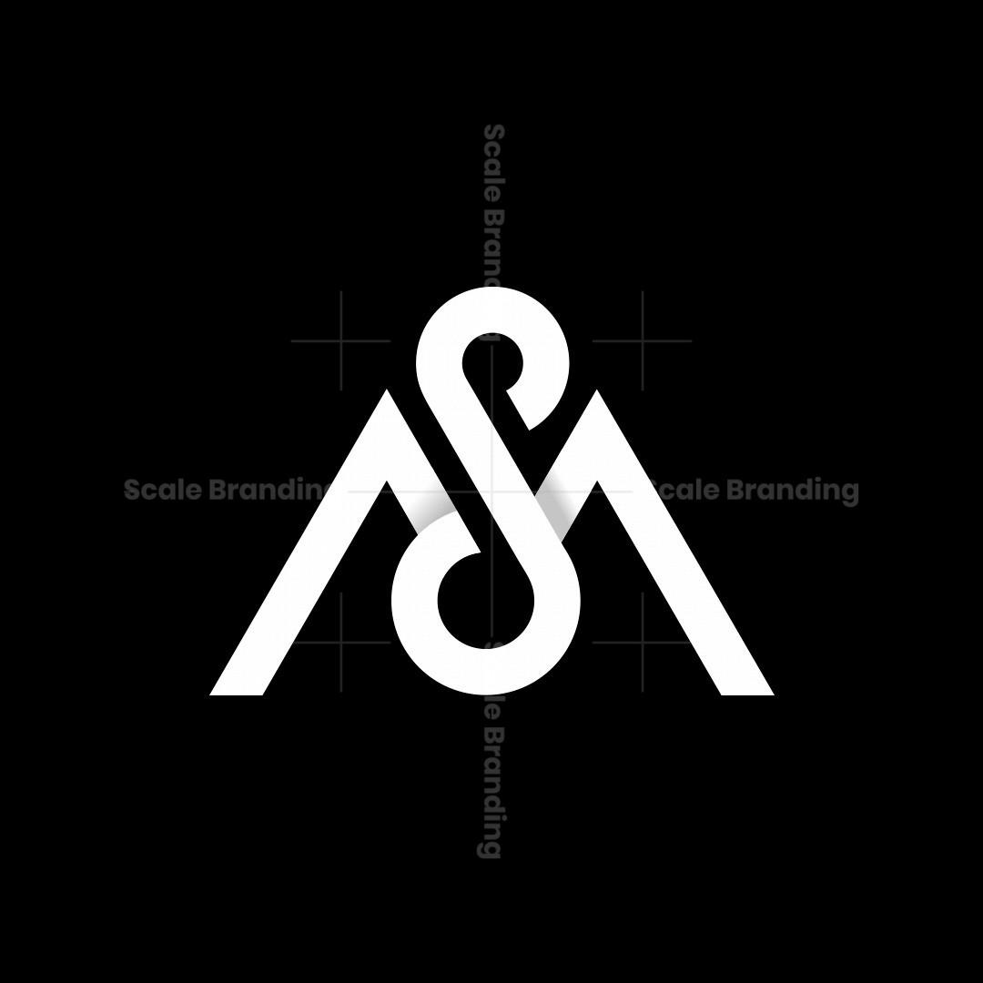 SM Monogram Logo | Scalebranding