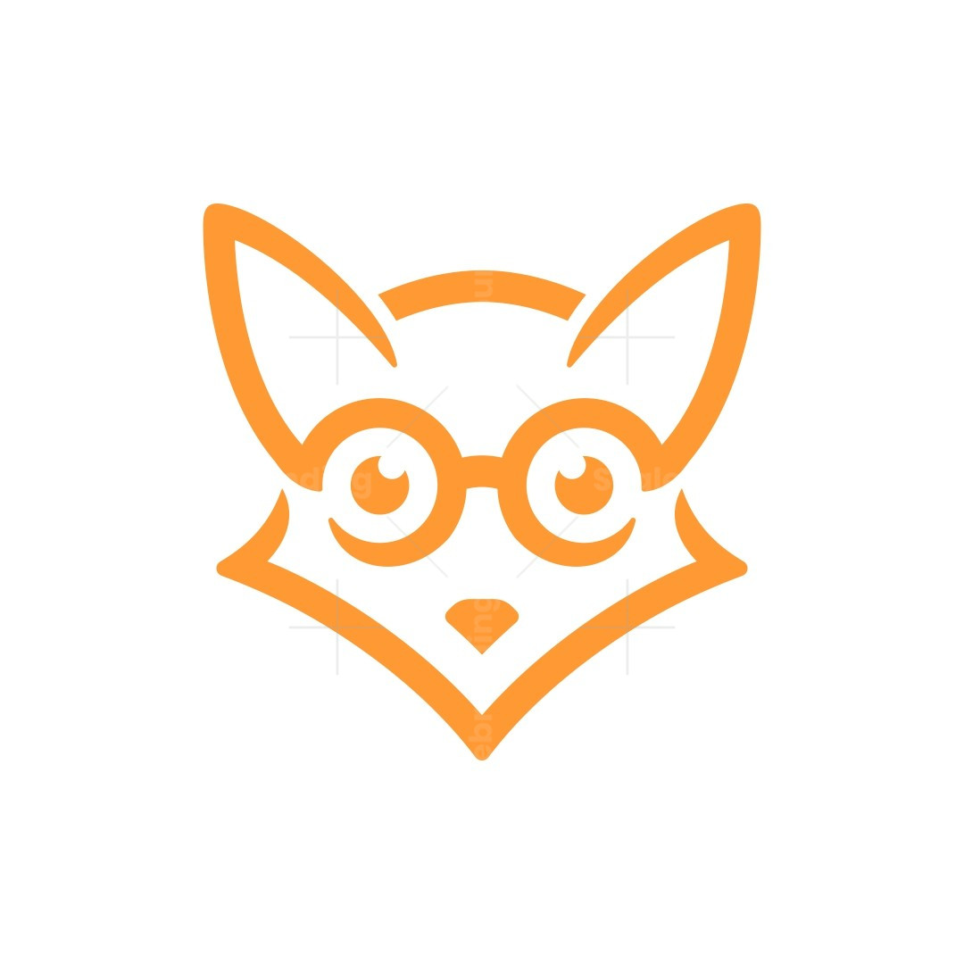 Smart Fox Face Logo | Scalebranding